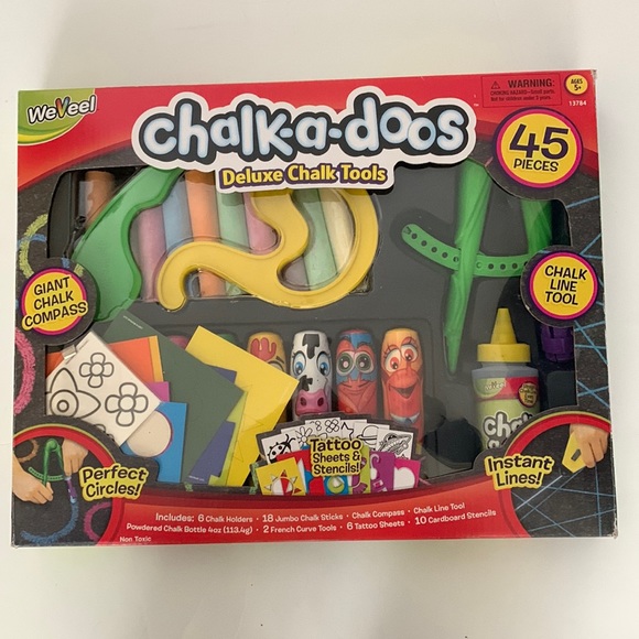 Chalk a doos | Toys | Weveel Chalk A Doos Deluxe Chalk Tools | Poshmark